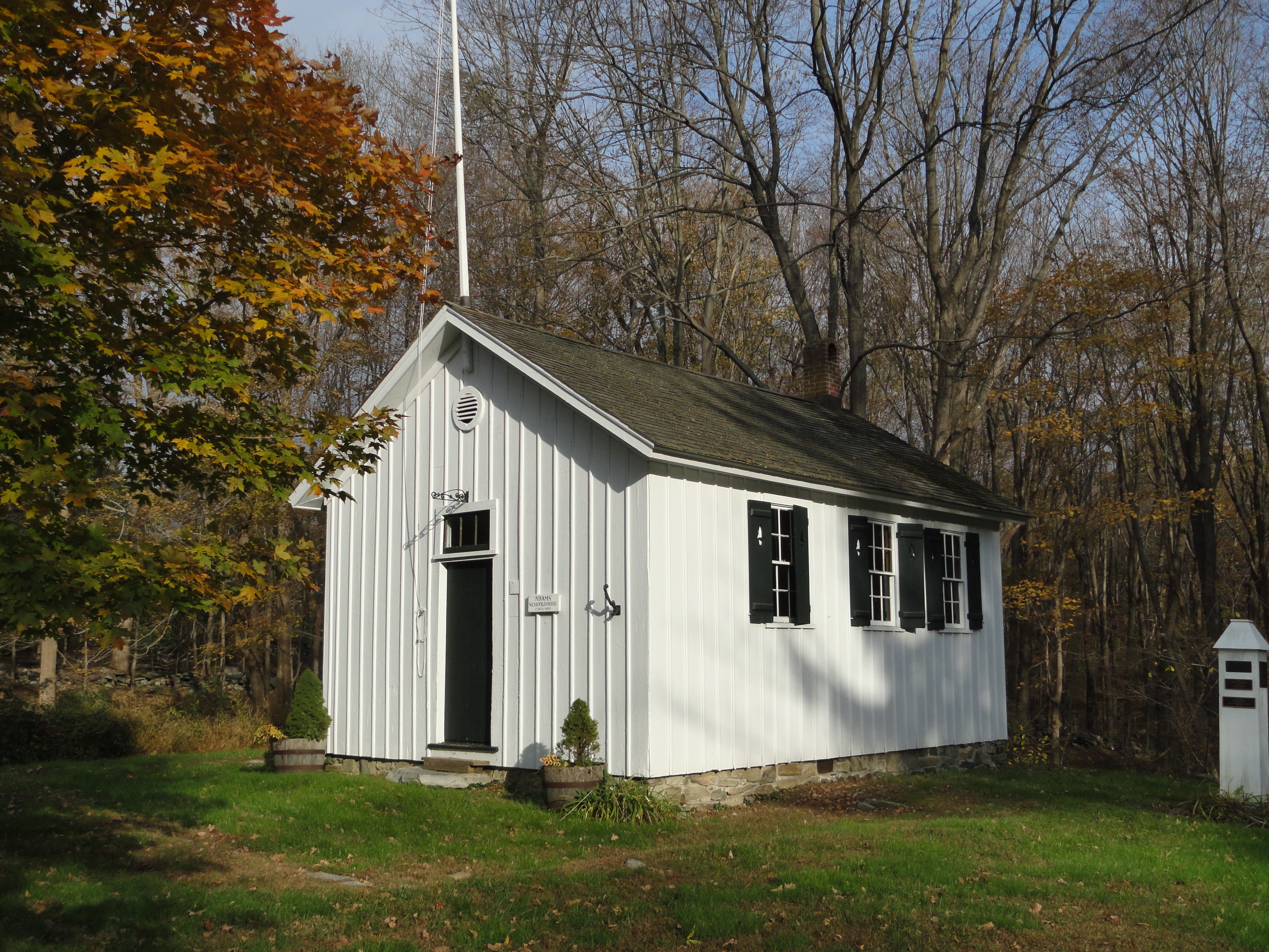 Tour the Adams School House – Historical Society of Easton Connecticut